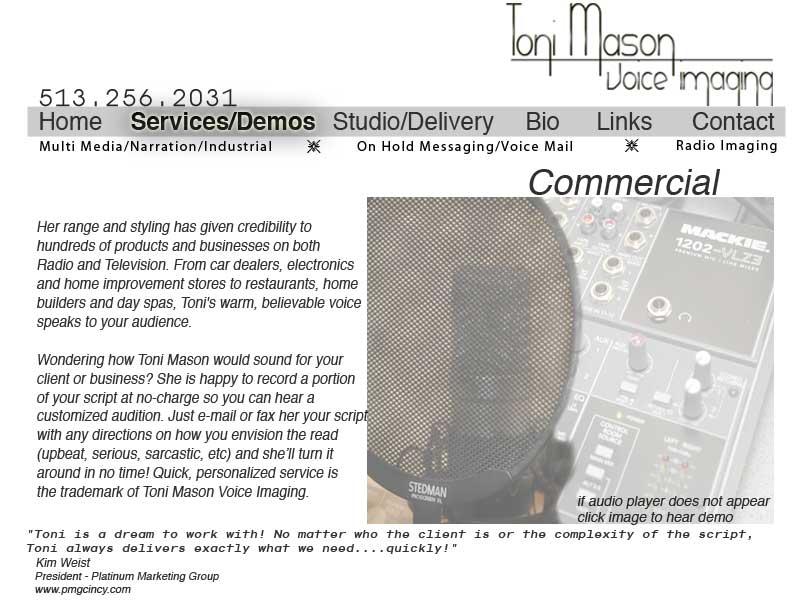 Toni Mason Voice Imaging